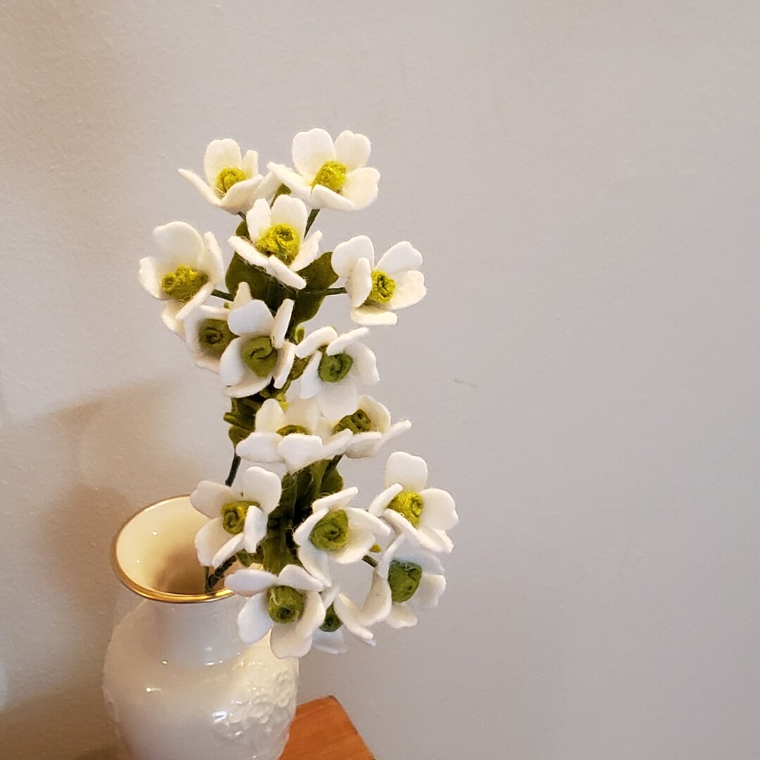 Wax Flower, Felt Filler Flower, Bridal Bouquet Filler, Bouquet Filler ...