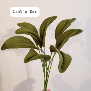 Felt Leaves, Faux Greenery, Felt Filler - Etsy