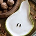Ceramic Pear Plate Dessert Plate Fruit Shape Pear Hand Made - Etsy