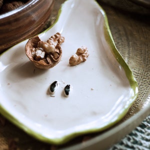 Ceramic Pear Plate Dessert Plate Fruit Shape Pear Hand Made - Etsy