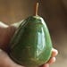 Ceramic Pear, Hand Made Realistic Pear, Green Pear, Home Decoration ...
