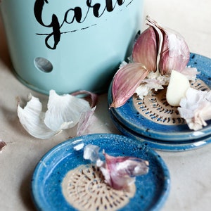 Handmade Ceramic Garlic Grater Plate | Ginger Grater Dish - Etsy