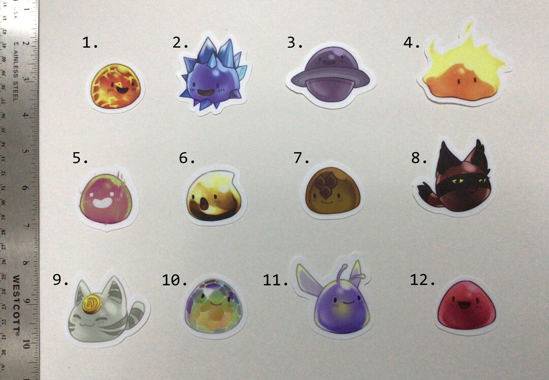 Slime Stickers - Slime Rancher 1 & 2 - Etsy
