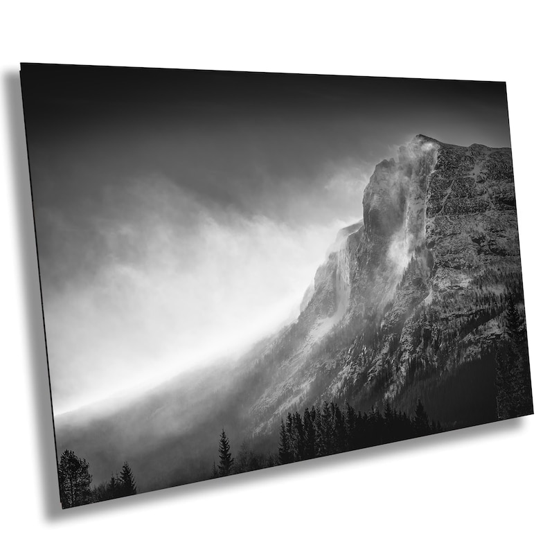 Snow Storm in White Landscape - Etsy