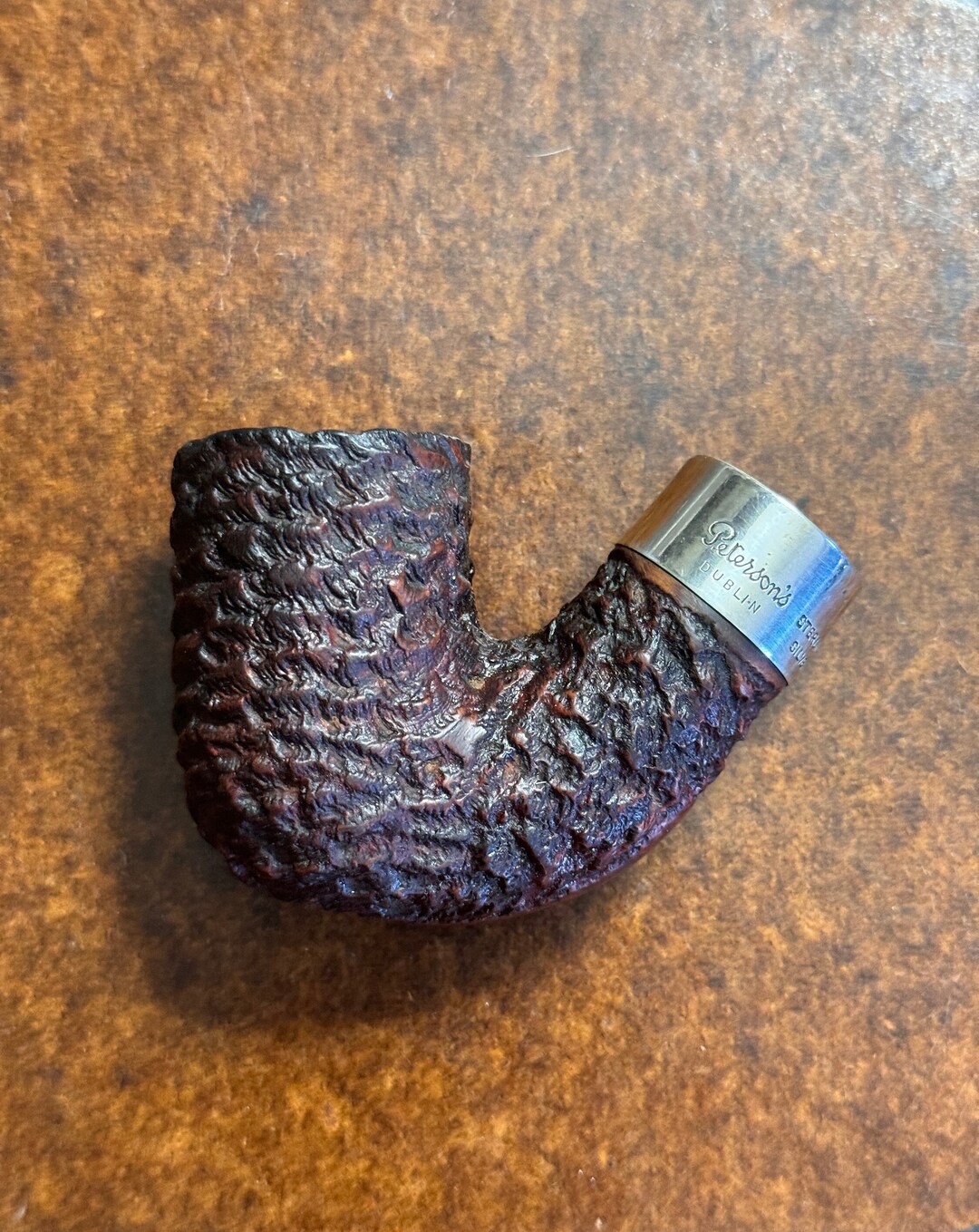 Peterson Deluxe 4S Pipe Sterling Silver 1980 Stummel - Etsy