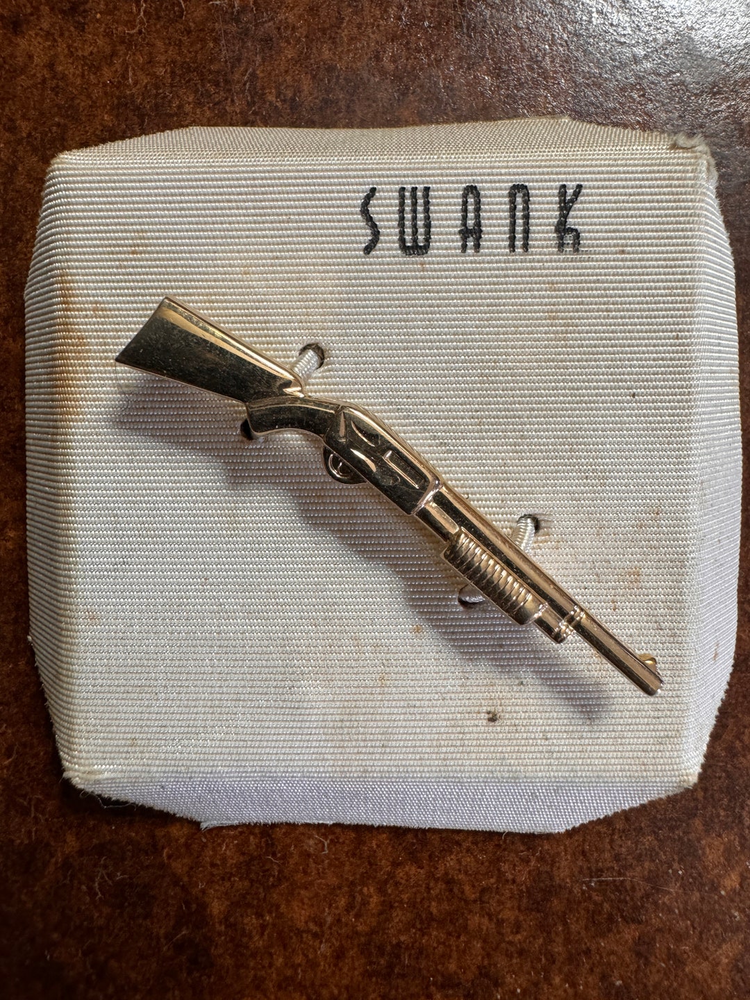 Swank Men's Shotgun Pin Gold - Etsy