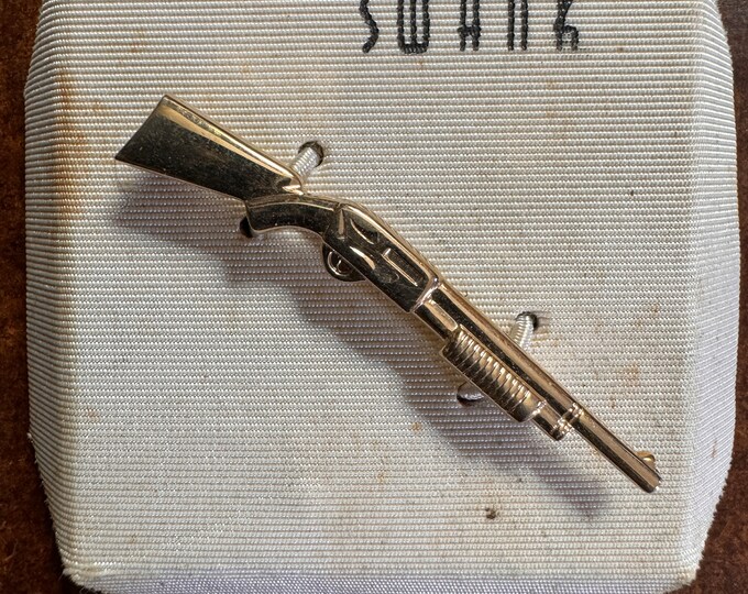 Swank Men's Shotgun Pin Gold - Etsy