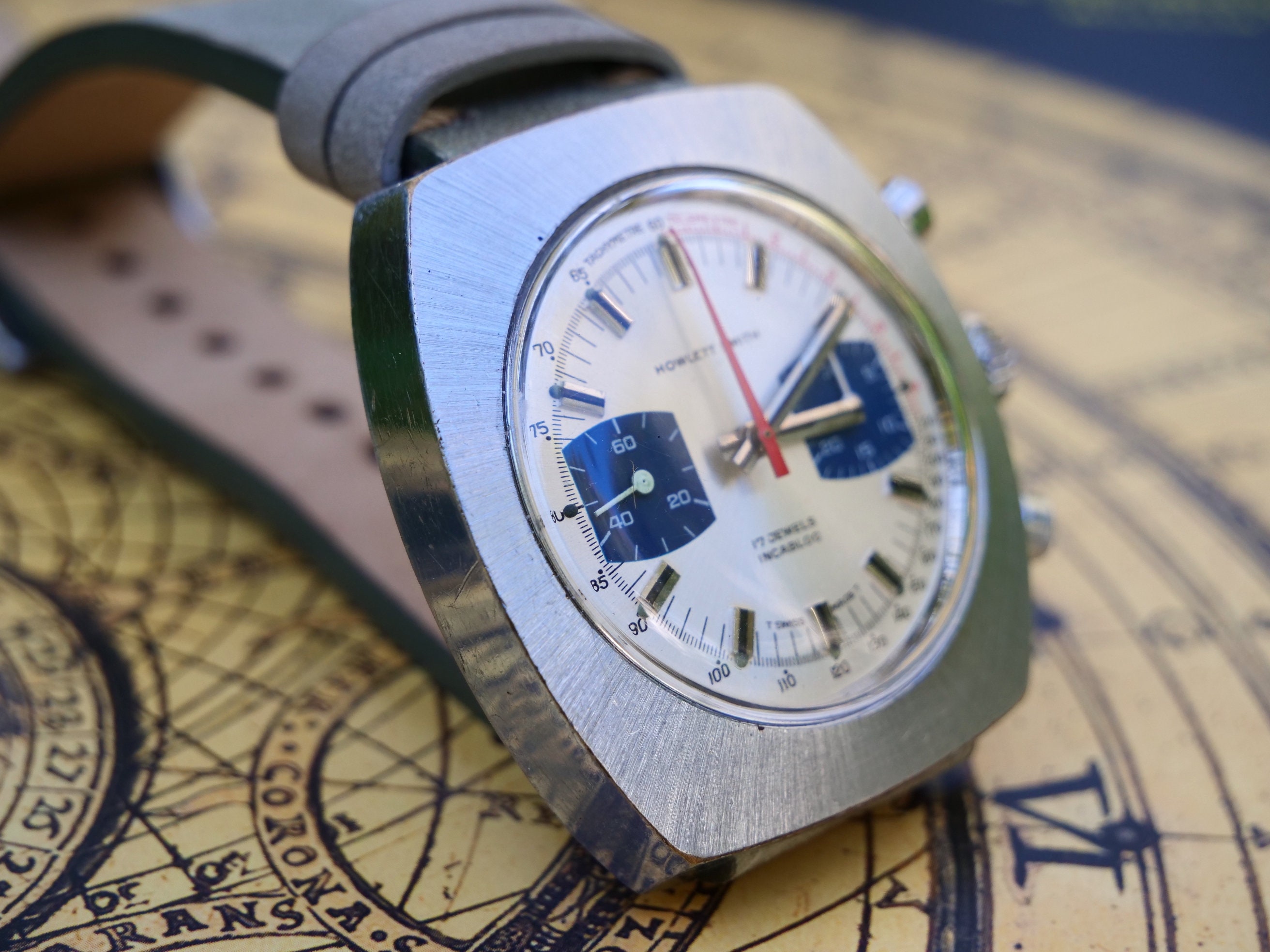 Valjoux 7733 Swiss Men's Chronograph Howlett Smith Watch Wristwatch ...