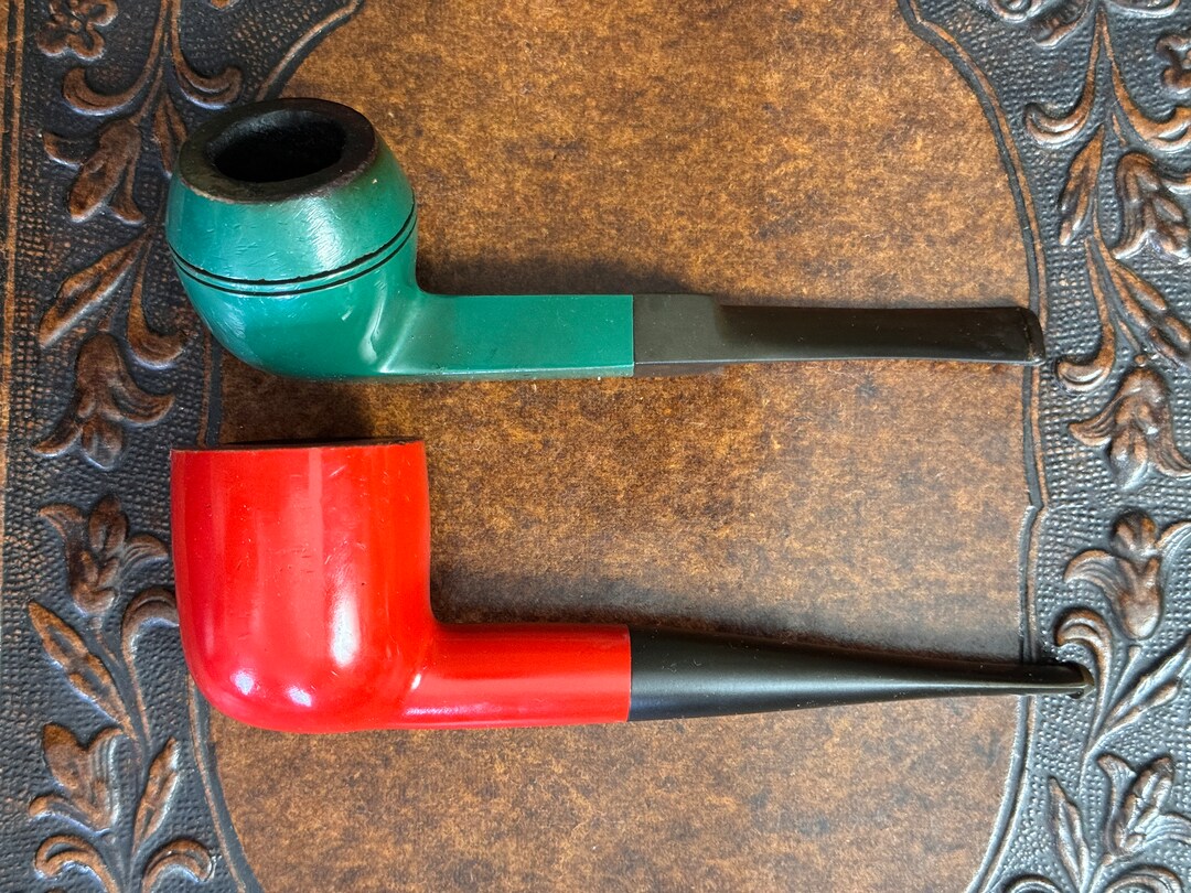 Pair of Italian Pipes Bulldog and Pot Italy - Etsy