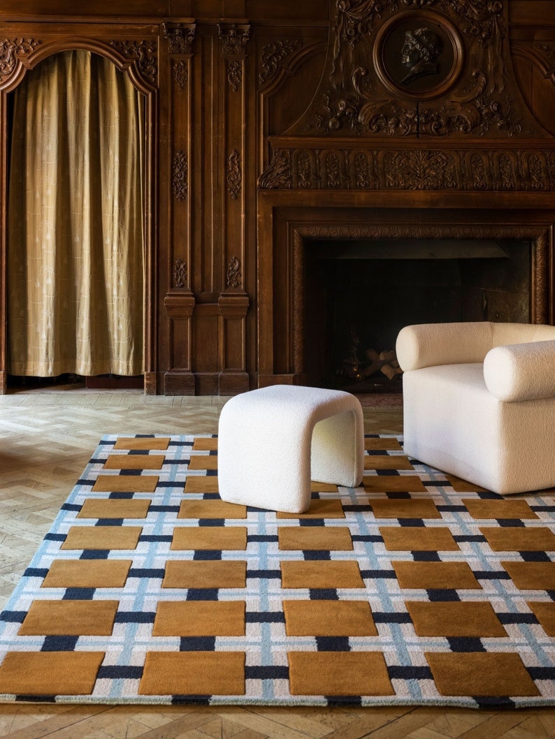 Creative Design Rug Handmade Woolen Tuffted Carpet Premium Quality Rugs ...