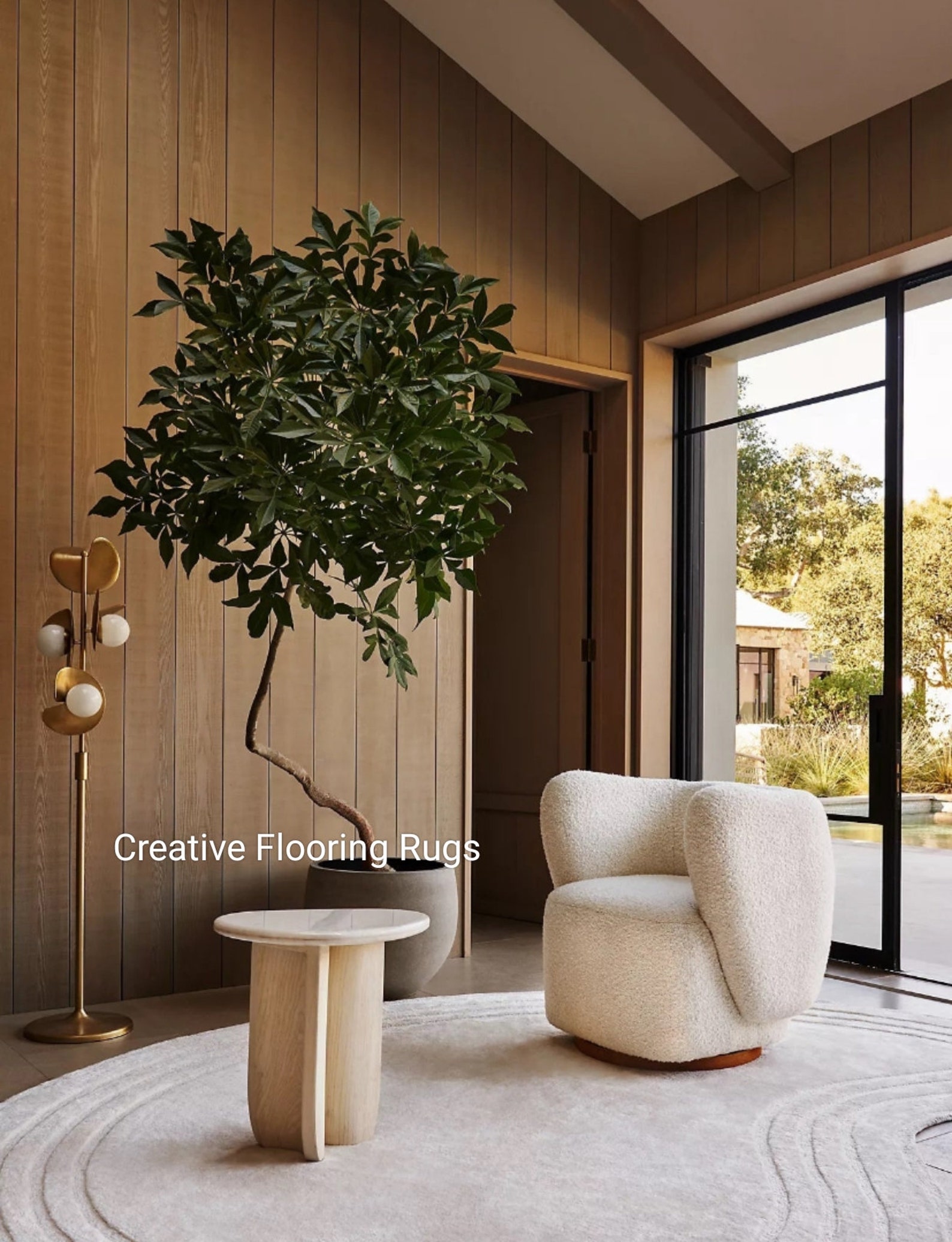 Solid Plain Ivory Kidney Shape Handmade Woolen Tuffted Carpet Premium ...