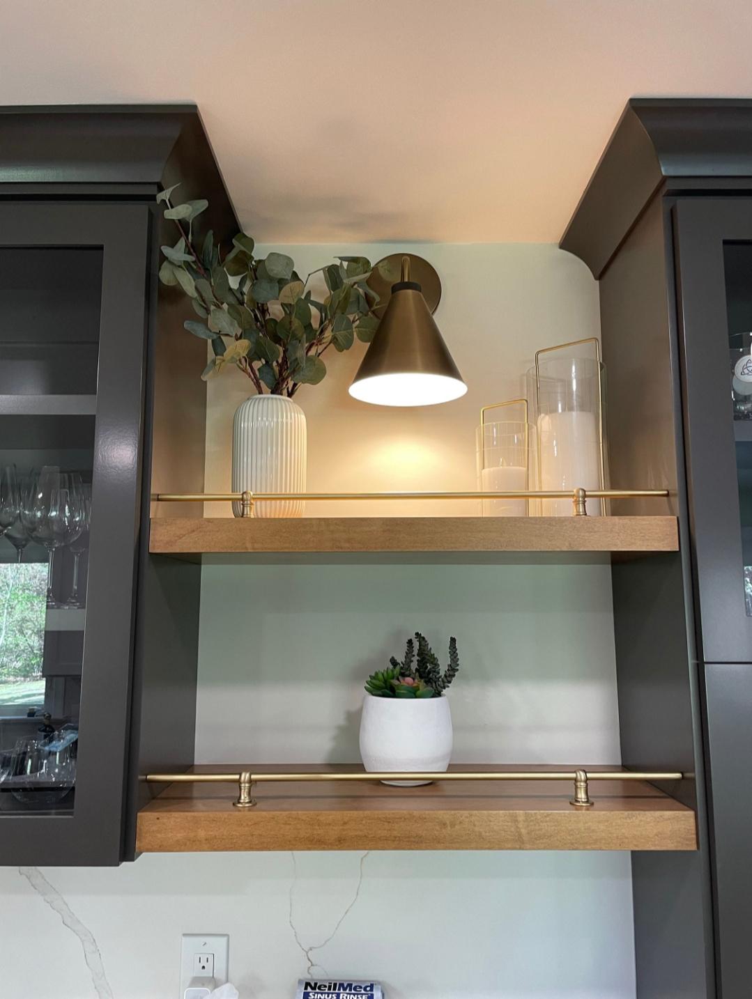 Elegant Brass Gallery Rails for Desks, Bookcases, Cabinets, and Shelves ...