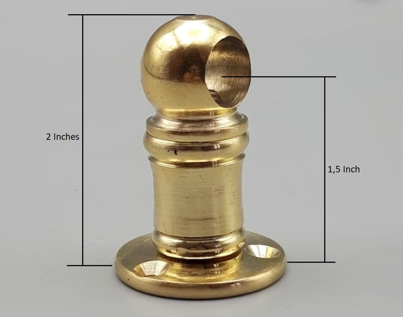 Elegant Brass Gallery Rails for Desks, Bookcases, Cabinets, and Shelves ...