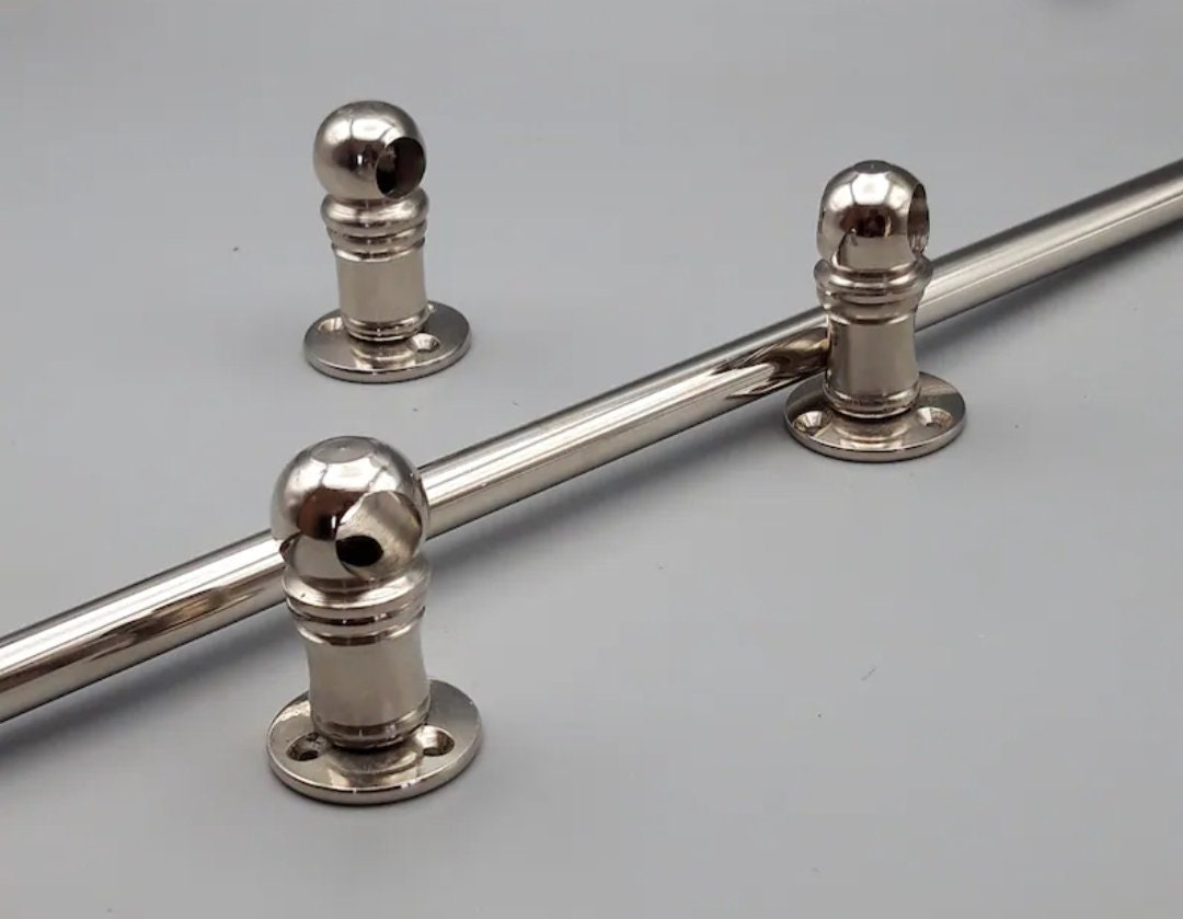 Elegant Brass Gallery Rails for Desks, Bookcases, Cabinets, and Shelves ...