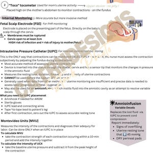 Fetal Heart Rate Monitoring Guide - Etsy