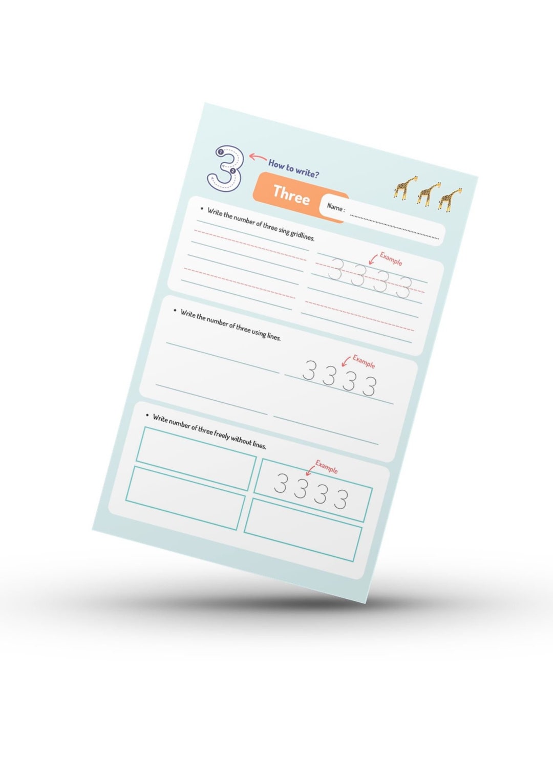 Learn the Numbers in English the Easy Way - Etsy