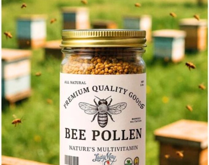 A4 Educational Bee Pollen Chart - Digital Print Only- Bees, Honeybee ...