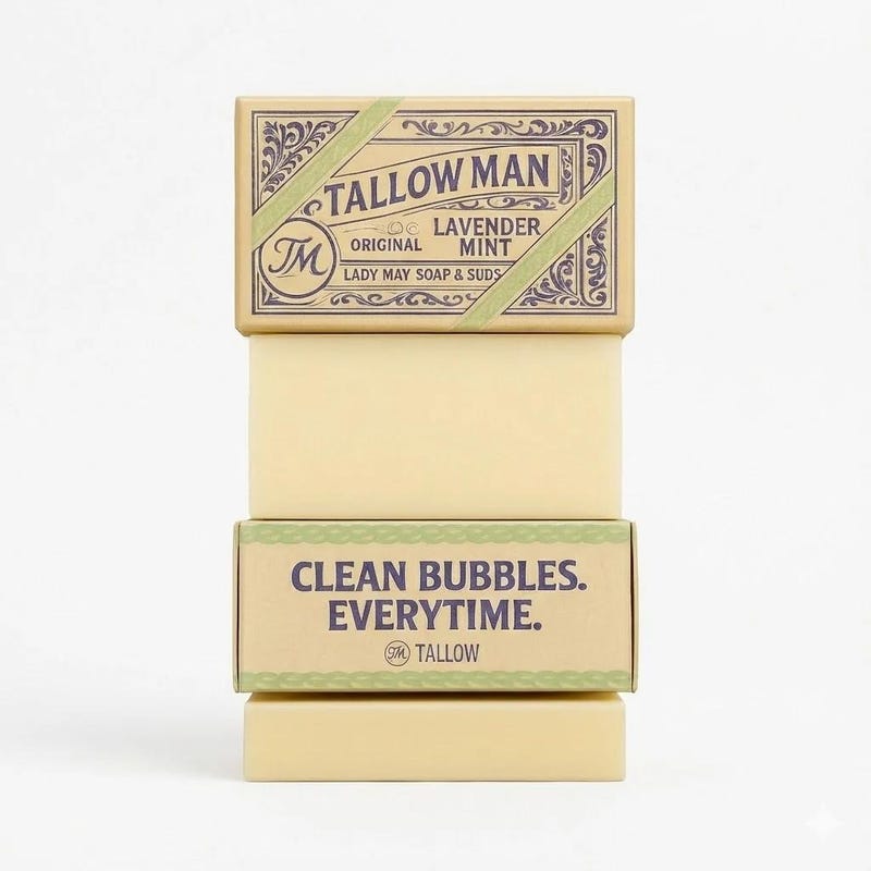 Tallow Body Label - Etsy