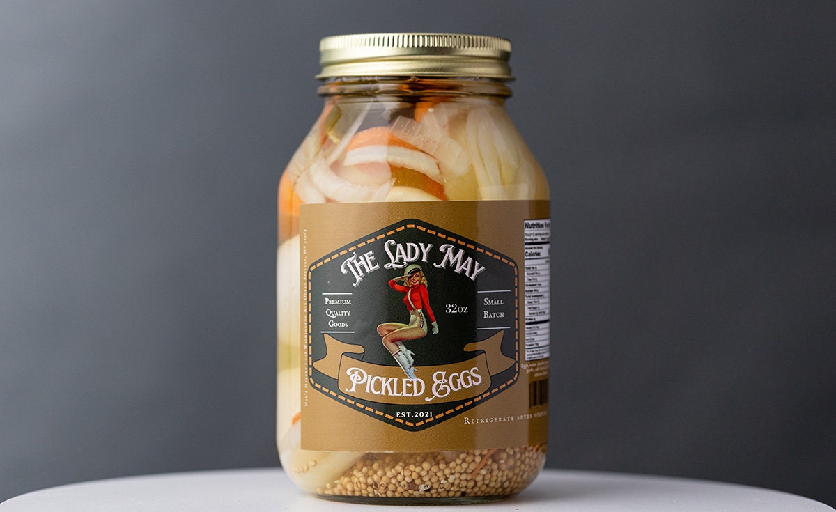 Pickled Eggs Label