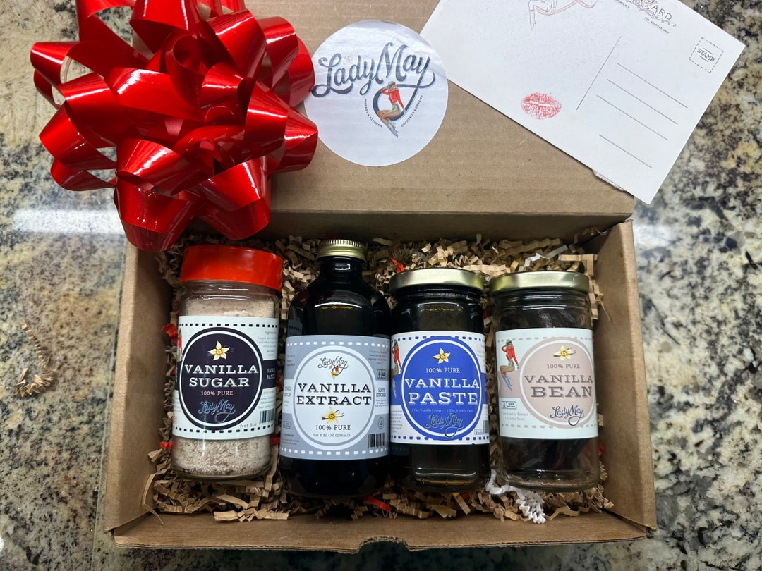 Small Batch Vanilla Set, Vanilla Beans, Vanilla Paste, Vanilla Sugar ...