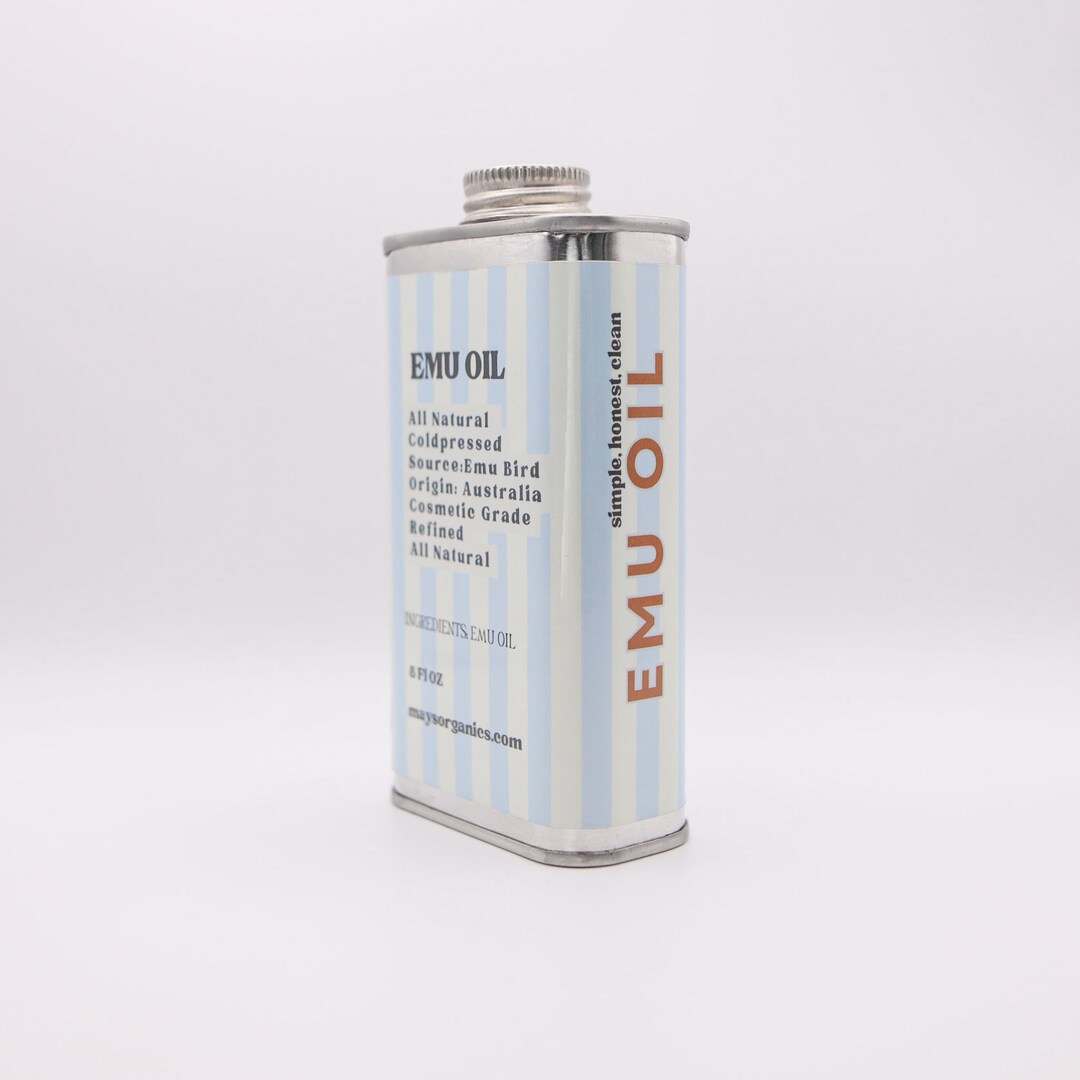 All-natural Emu Oil, Cold Pressed Deeply Penetrating Carrier Oil for ...