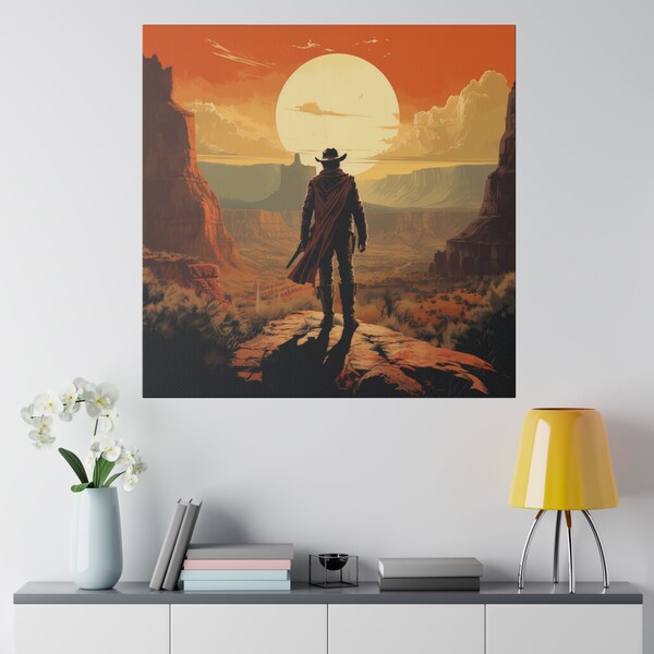 Spaghetti Western Wall Art - Etsy
