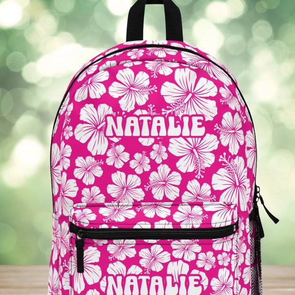 Hibiscus Backpack - Etsy