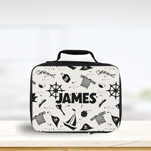 Pirates Lunchbox, Kids School Lunch Bag, Adventure Bag for Lunch ...