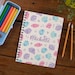 Custom Seashell Notebook, Custom Notebook, Kid Personalized Journal ...