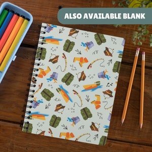 Custom Fishing Notebook, Custom Notebook, Kid Personalized Journal ...