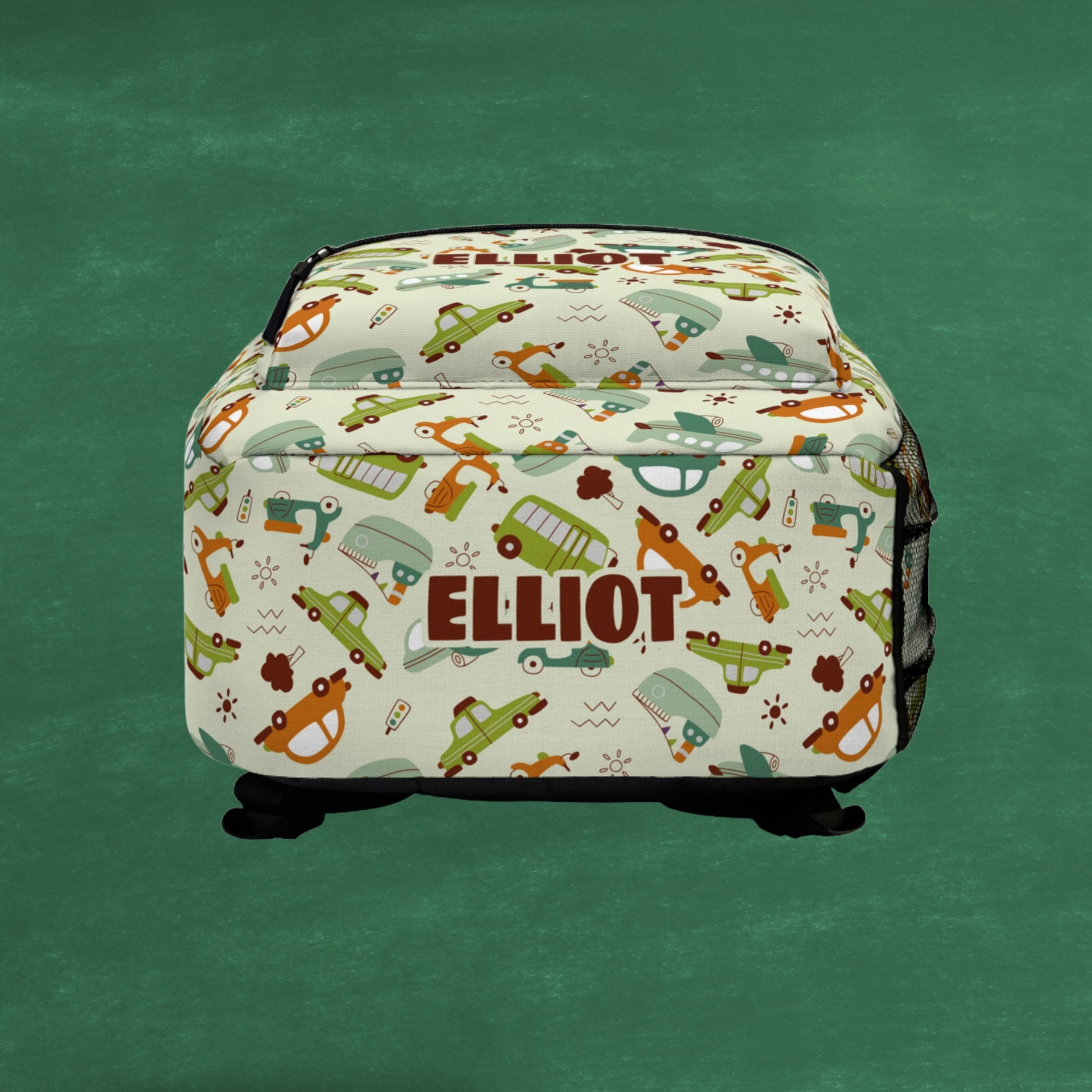 Retro Cars Backpack, Airplane Backpack Personal Backpack for School ...