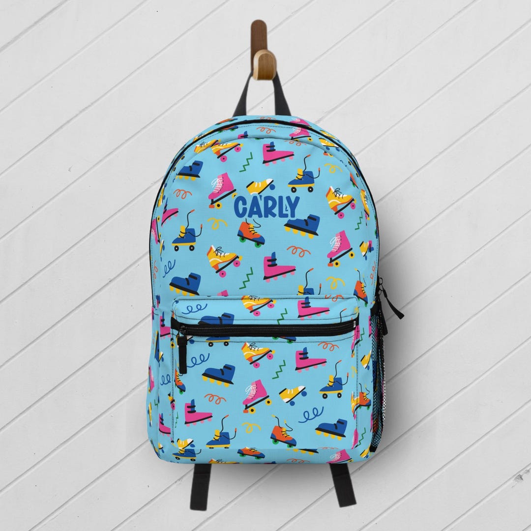Rollerskates Backpack, Kids Backpack Roller Skate, Personal Backpack ...