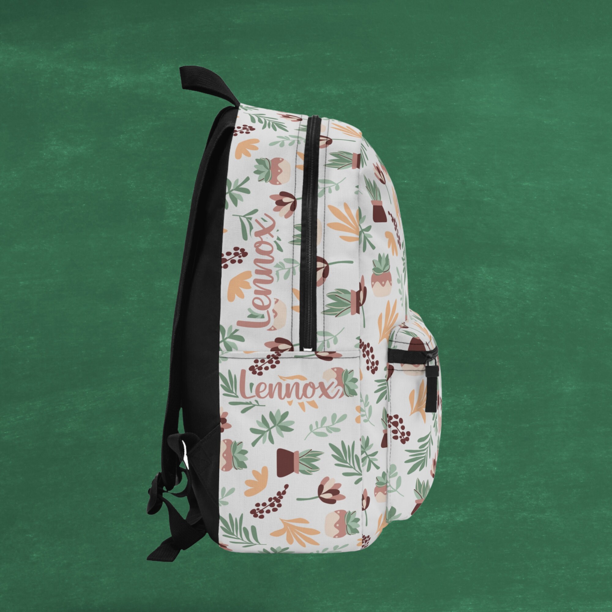 Succulents Backpack Kids Backpack Plants Personal Backpack - Etsy