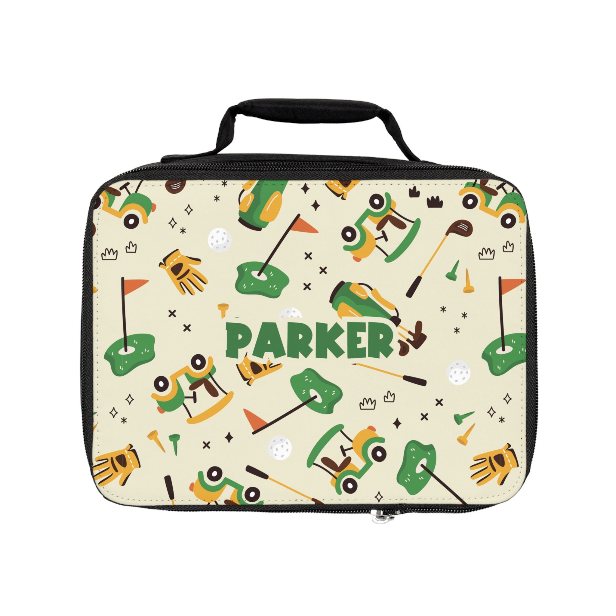 Personalized Golf Lunch Box for Kids, Custom Lunch Box, Golf Lunch Bag ...