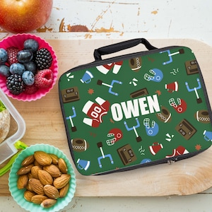 Custom Football Lunchbox for Football Player Gift Personalized With ...