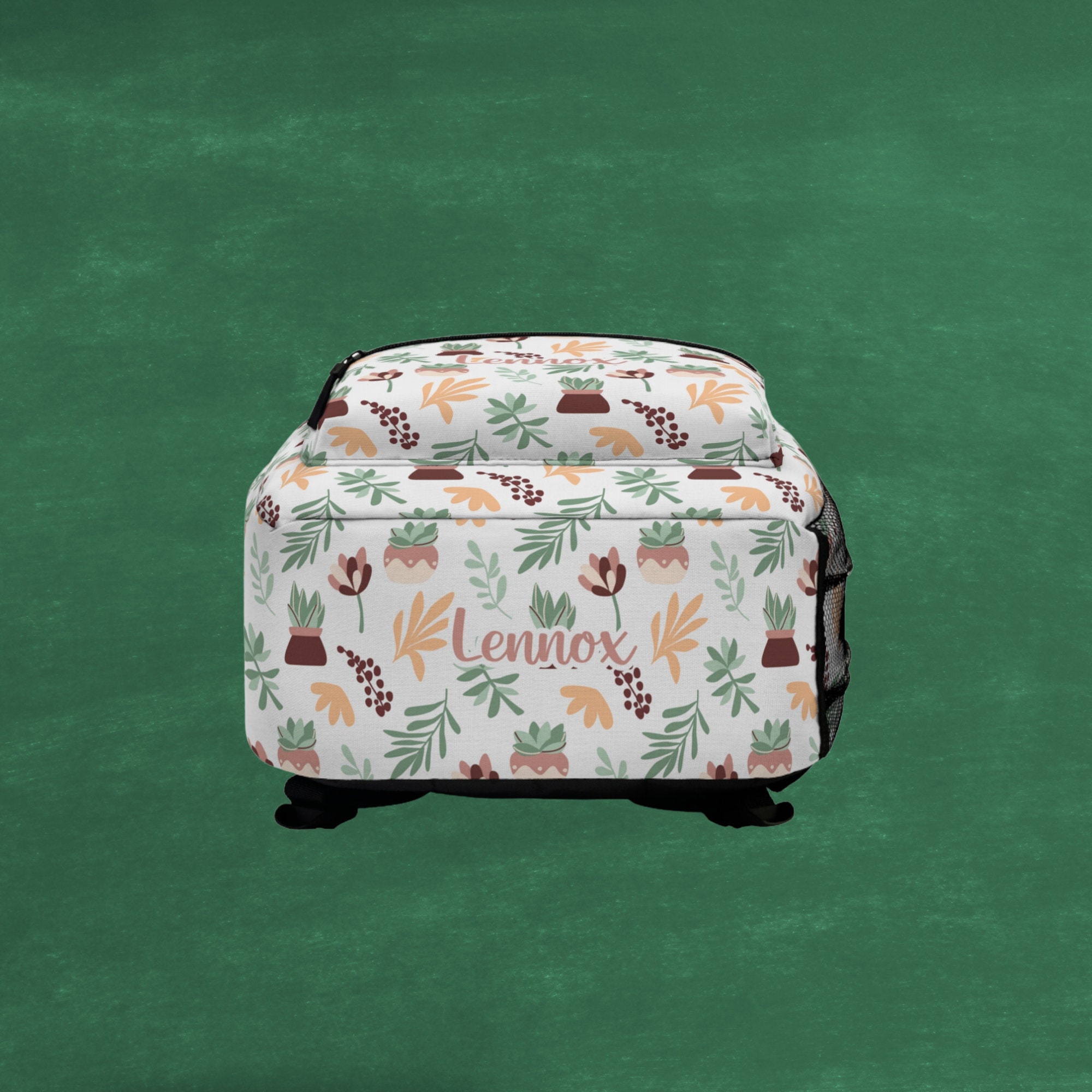 Succulents Backpack Kids Backpack Plants Personal Backpack - Etsy