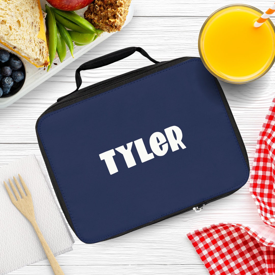 Custom Color Lunchbox With Name Lunch Bag for Back to School Lunch Box ...