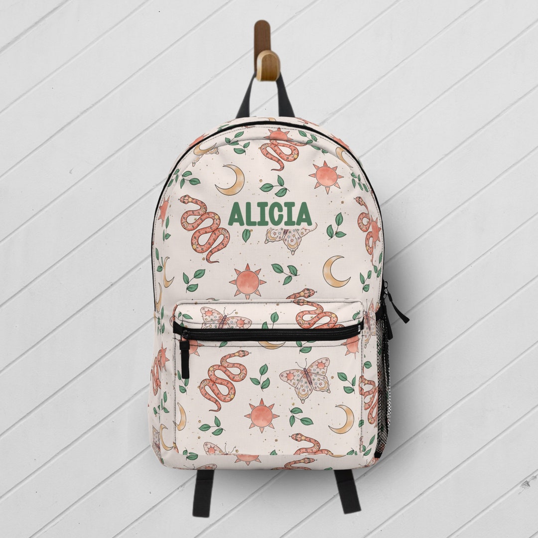 Western Backpack With Custom Name, Personalized Girls Cowgirl Backpack ...