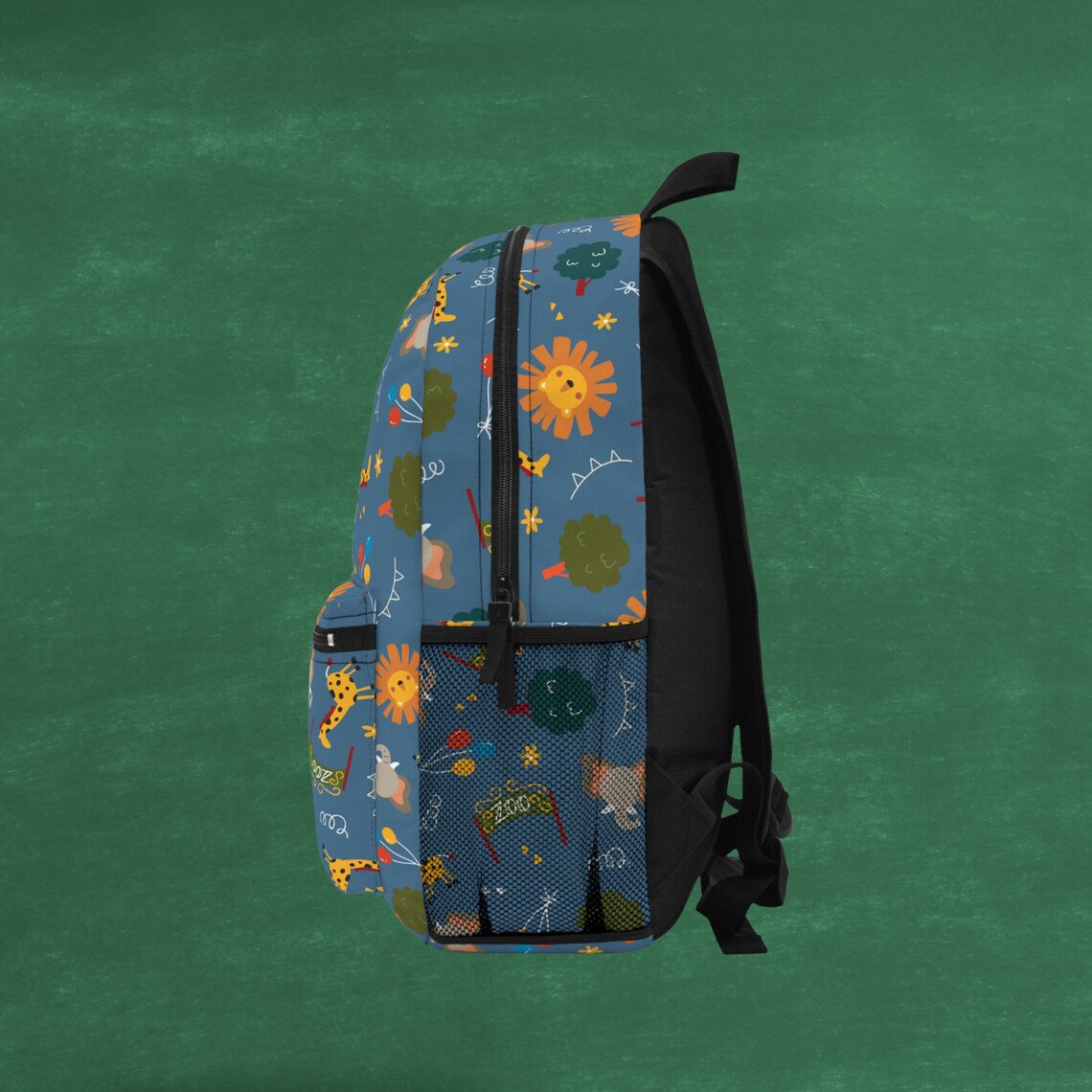 Zoo Animals Kids Backpack Zoo Backpack Personal Backpack for - Etsy