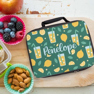 Personalized Lemonade Lunch Box for Kids, Custom Lunch Box, Lemonade ...