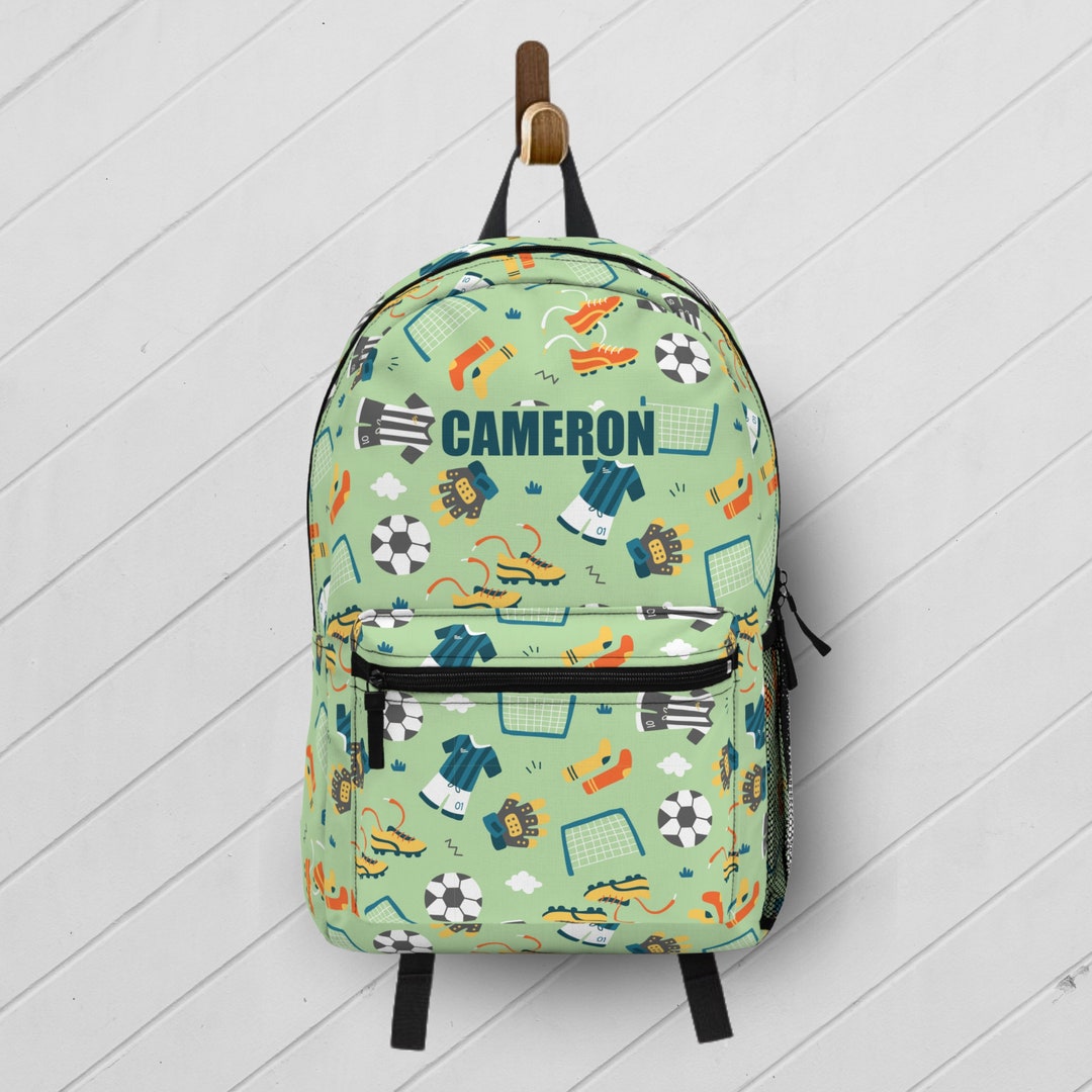 Soccer Backpack Personalized With Name, Custom Soccer Team Gift, Soccer ...