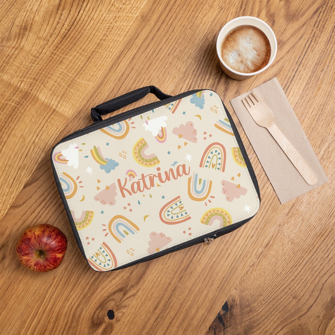 Personalized Rainbow Lunch Box for Kids Custom Lunch Box - Etsy