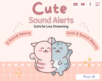 Twitch Sound Alerts | Cute Audio Alerts 2 | Discord Background Music ...