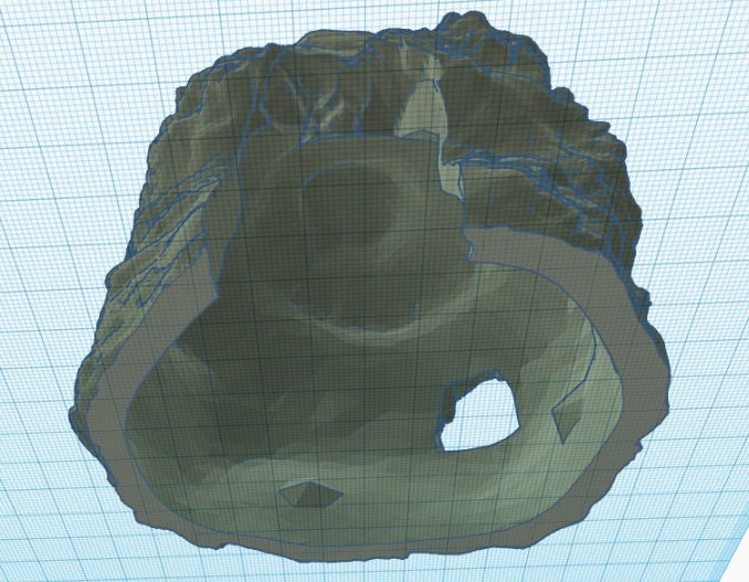 High Terrarium Cave - 3D Model - Etsy