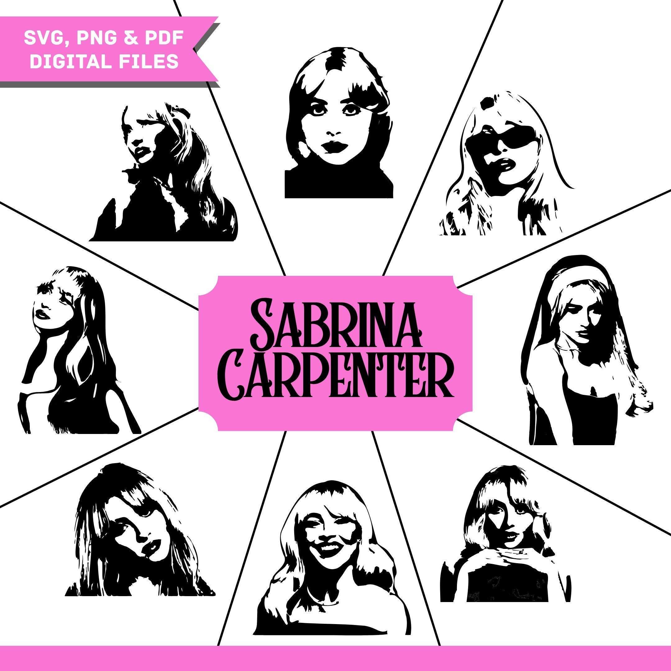 Sabrina Carpenter SVG Bundle | Digital Download PNG PDF | Espresso Fan ...