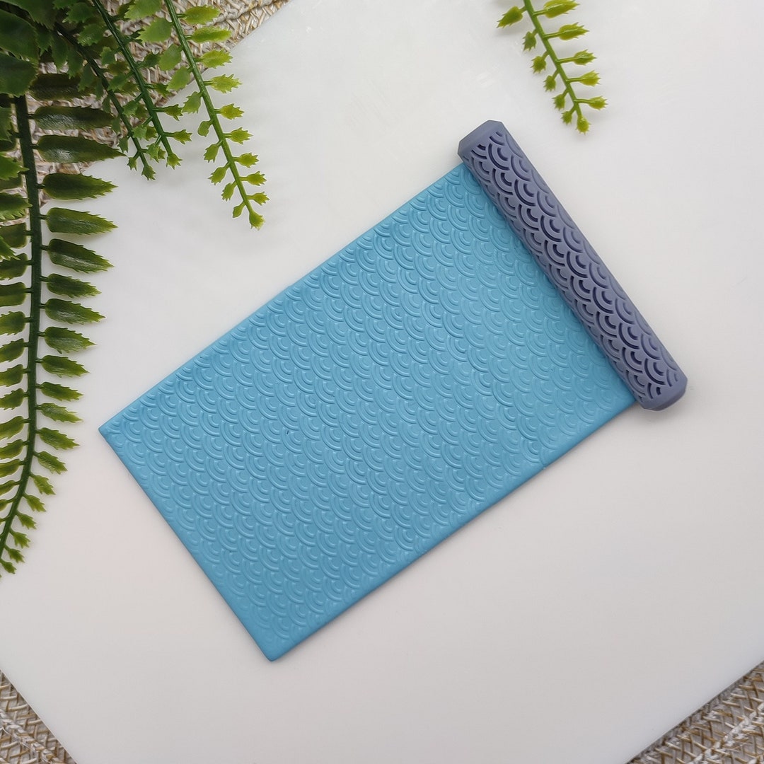 Texturizing Hand Roller for Polymer Clay Impress With Fine Details ...