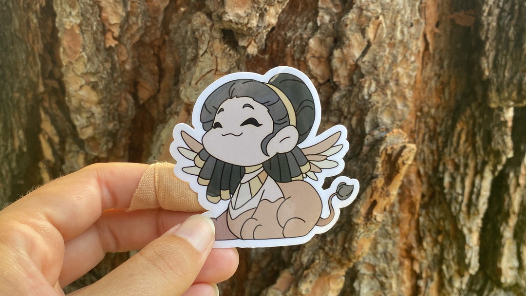 Sphinx Sticker, Mythical Creatures Stickers, Egyptian Sticker, Magical ...