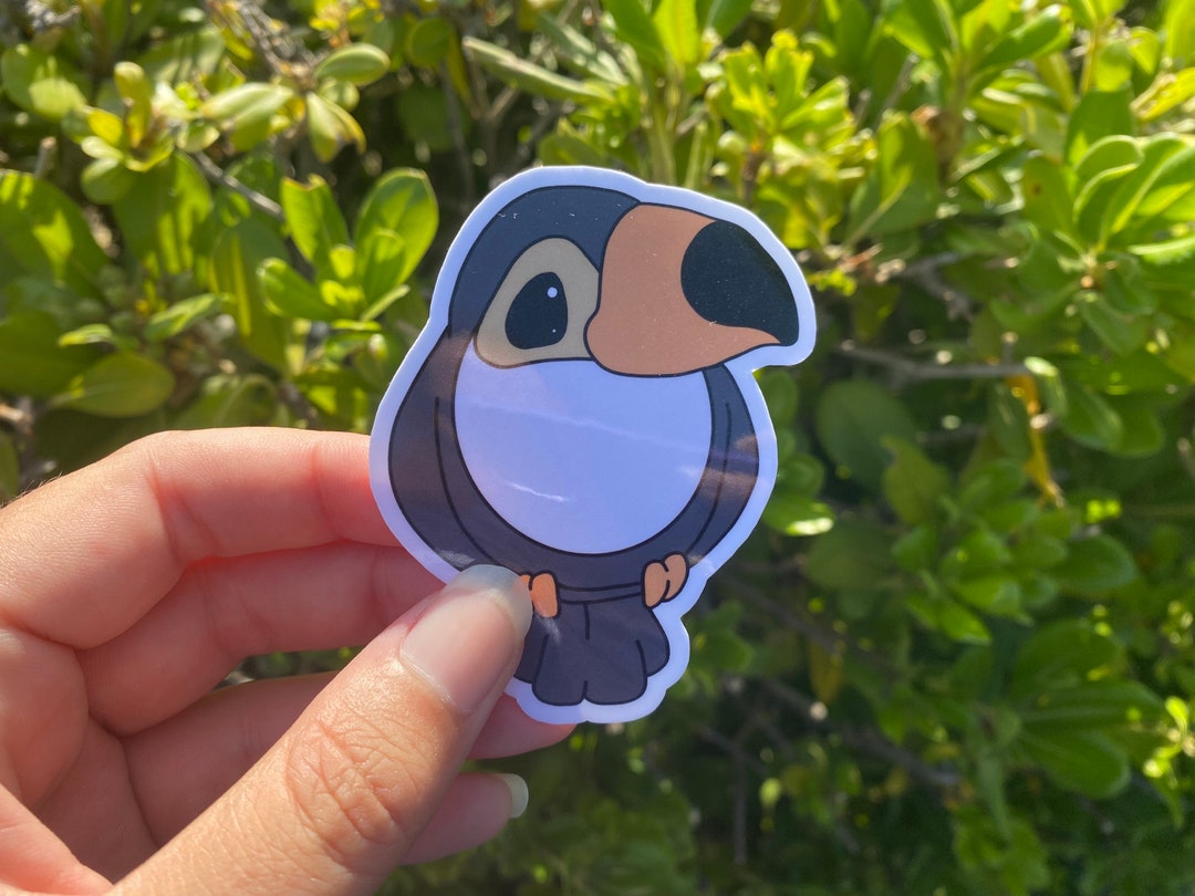 Bird Sticker, Toucan Sticker, Die Cut Vinyl Sticker - Etsy
