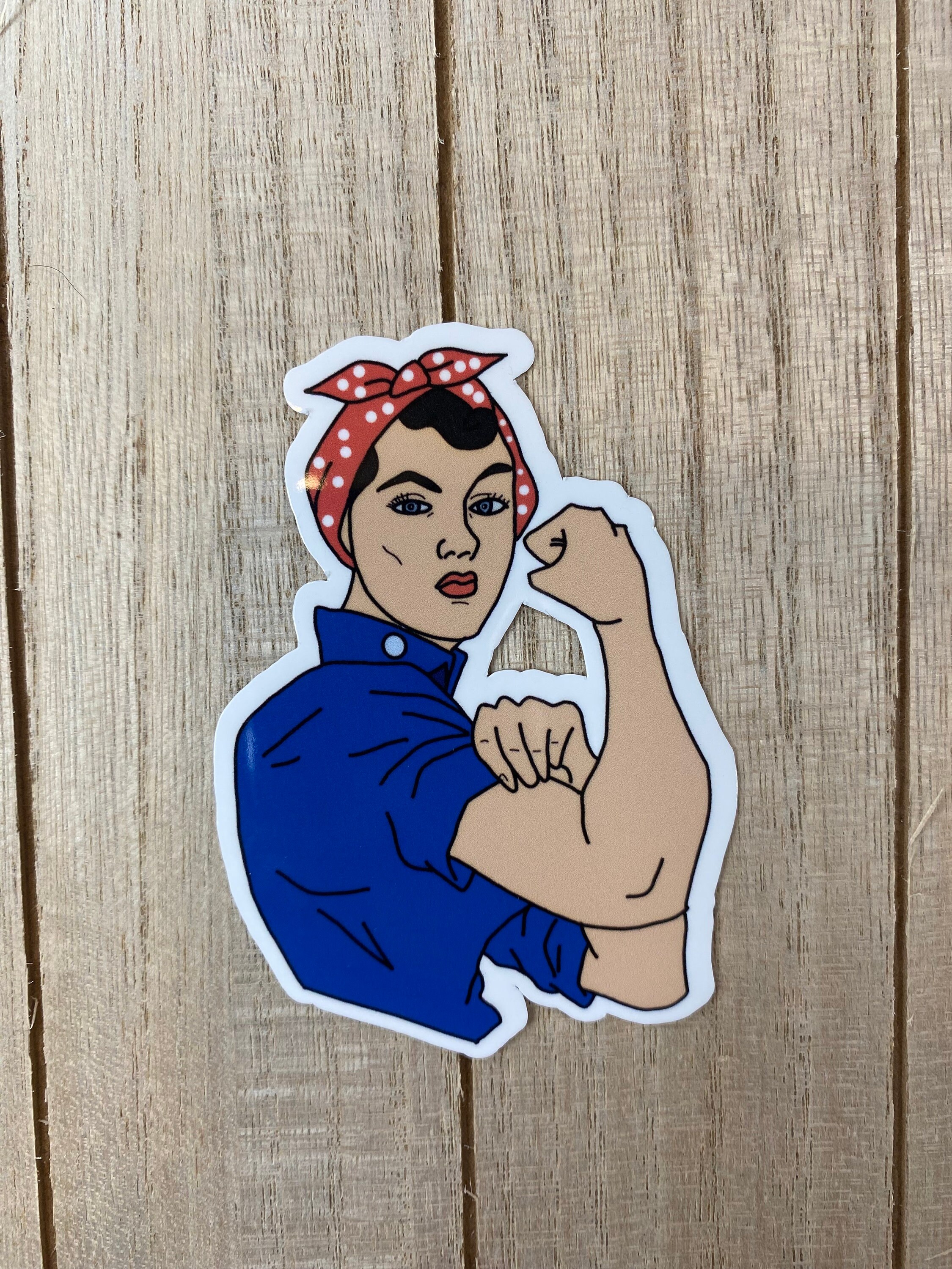 Women's History Month Sticker, Rosie the Riveter Sticker, Women's ...