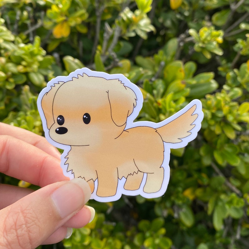 Puppy Sticker - Etsy